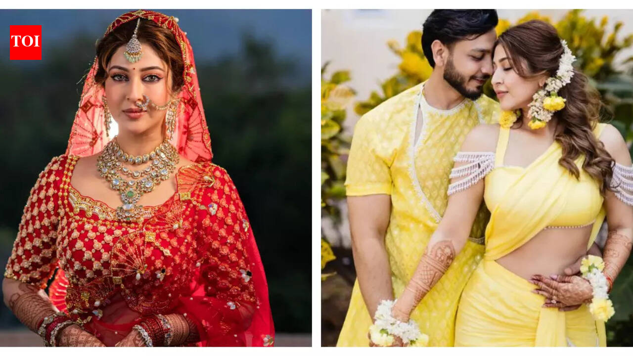 Sonarika Bhadoria Wedding Look: Devon Ke Dev Mahadev fame Sonarika ...
