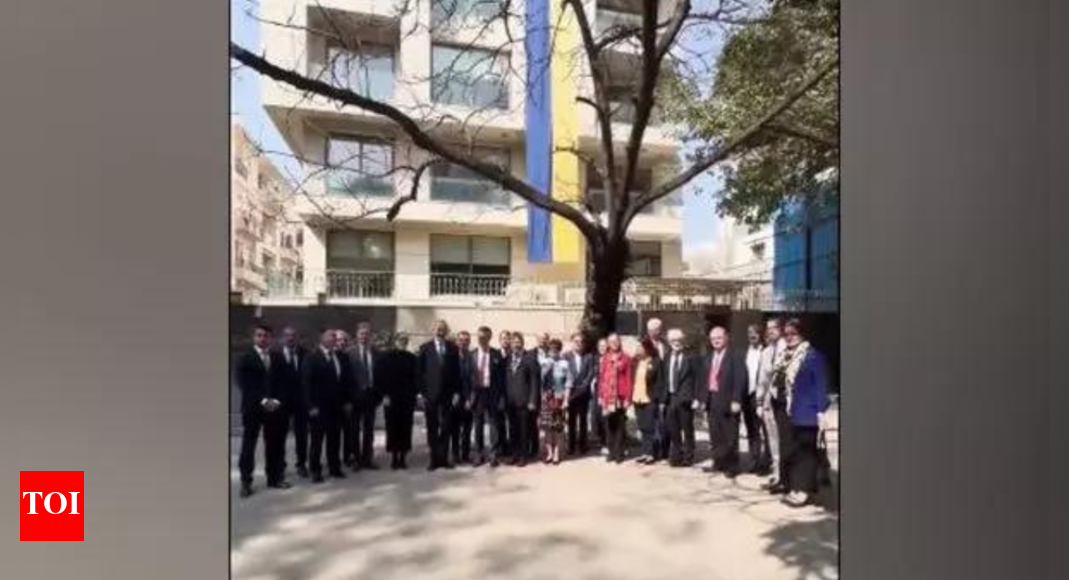 Ukraine Embassy in India, European Union delegation observe minute of ...