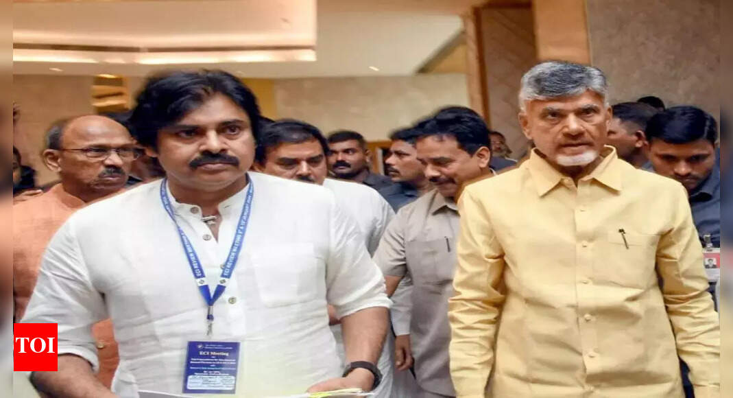 TDP-Jana Sena seal seat-sharing deal, no clarity yet on BJP tie-up | Vijayawada News - Times of ...