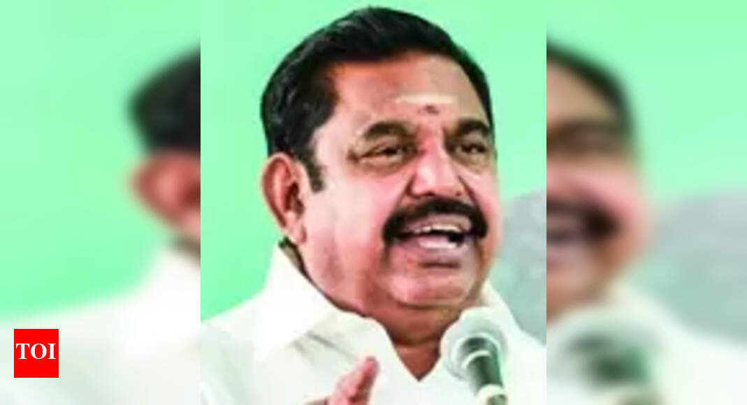 DMK: DMK’s performance is poor and has secret pact with BJP | Chennai News - Times of India
