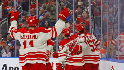 Calgary Flames secure third consecutive victory with 6-3 win over ...