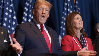 Trump's swipe at Nikki Haley after victory in South Carolina primary - Times of India