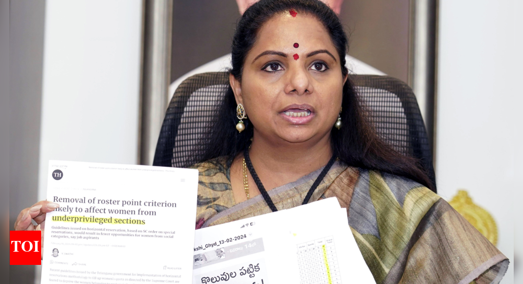 Delhi excise policy scam: BRS leader Kavitha asks CBI to withdraw notice summoning her | India ...