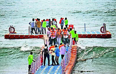 Floating Bridge: Floating Bridge Along RK Beach Now Open ...