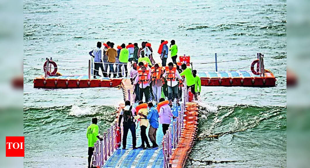 Floating Bridge: Floating Bridge Along RK Beach Now Open ...