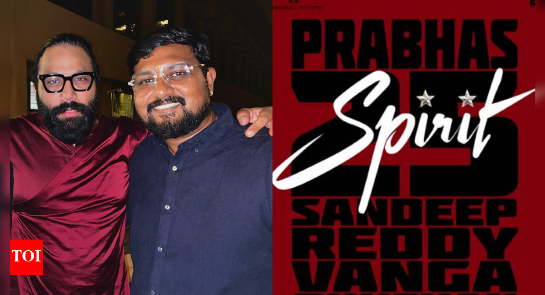 Harshavardhan Rameshwar shares an exciting update on Prabhas' 'Spirit ...