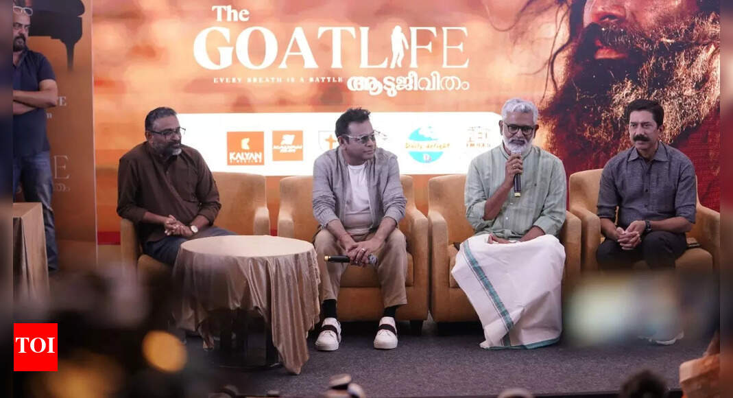 Director Blessy says ‘Aadujeevitham’ website was launch to showcase the ...