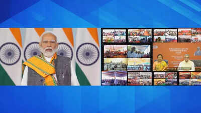PM Modi lays foundation stones for redevelopment of 21 stations in Odisha | Bhubaneswar News ...