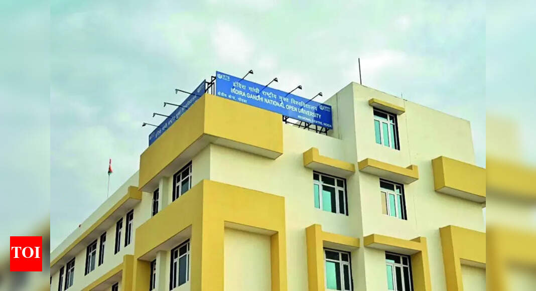 IGNOU: IGNOU Noida Regional Centre to Offer 4-Year UG Courses in 38 UP ...