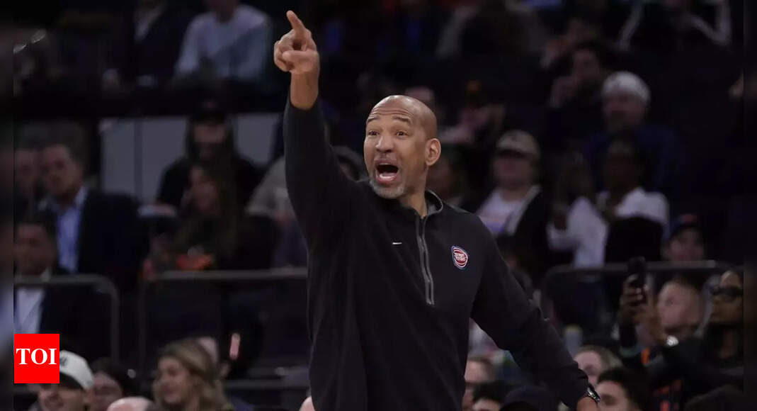 Refs admit they missed foul on what Detroit Pistons coach Monty ...