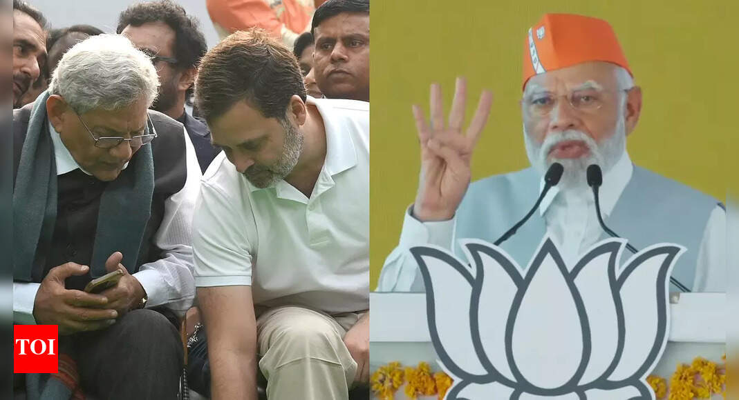 PM Modi takes dig at Congress-Left ties in Kerala | India News - Times ...