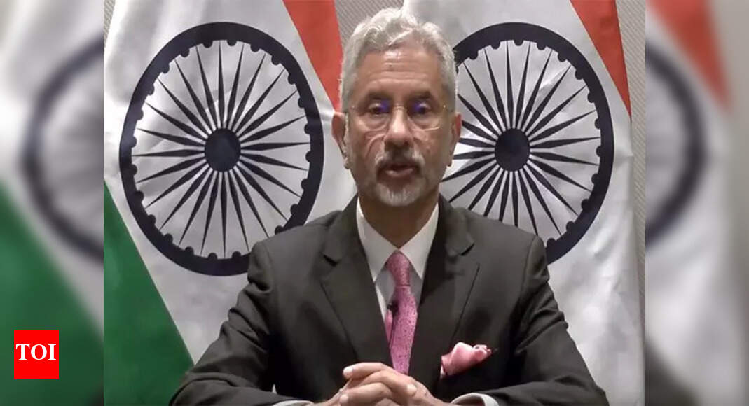 Conflict in Gaza matter of great concern: EAM Jaishankar | India News ...