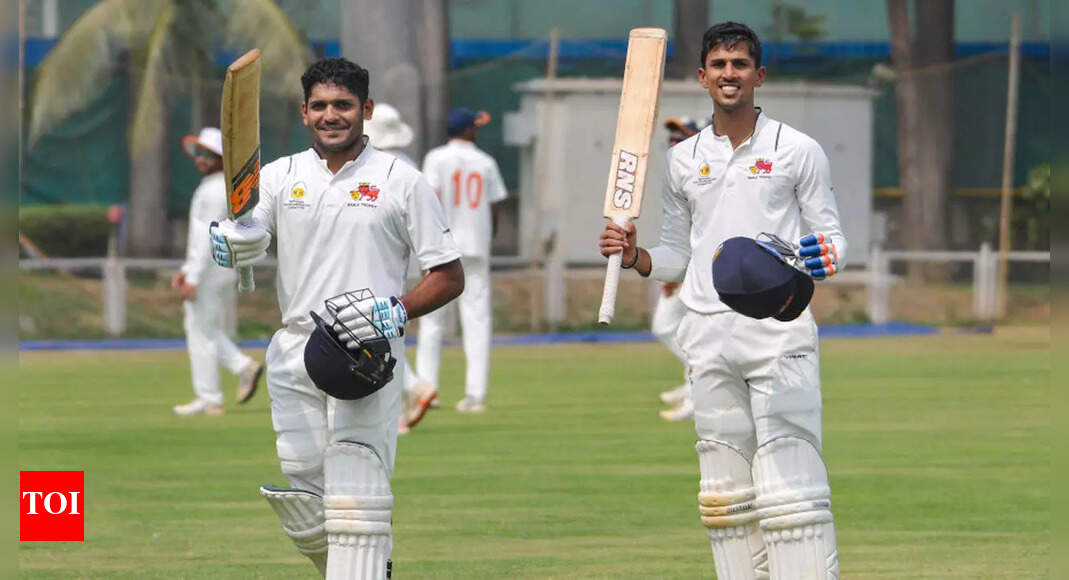 Ranji Trophy: Tanush Kotian, Tushar Deshpande slam centuries, add 232 ...