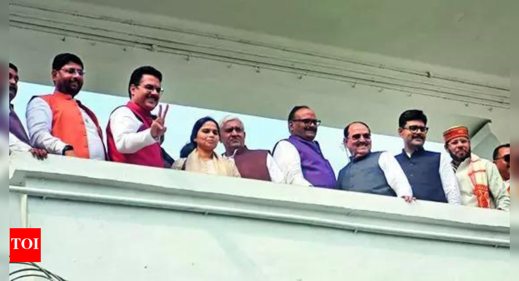 Rajya Sabha polls: Cross-voting by SP MLAs gives BJP stunning UP win | India News - Times of India