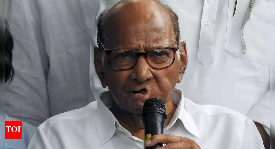 Sharad Pawar behind Manoj Jarange and funds for Maratha stir: BJP | Mumbai News - Times of India