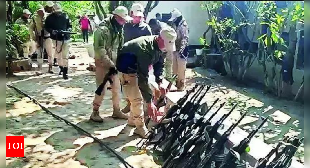 Manipur Police Commandos Hold 'Arms Down Protest' Over Attack on ...