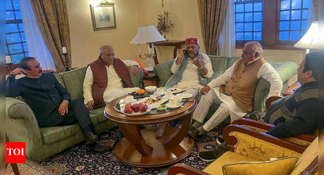 Himachal Pradesh CM Sukhvinder Singh Sukhu Fights Back as 15 BJP MLAs Suspended | Shimla News ...