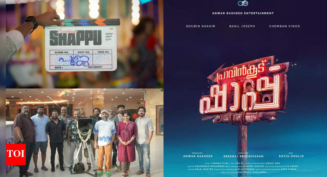 Soubin Shahir, Basil Joseph, and Chemban Vinod headline ‘Praavinkoodu ...