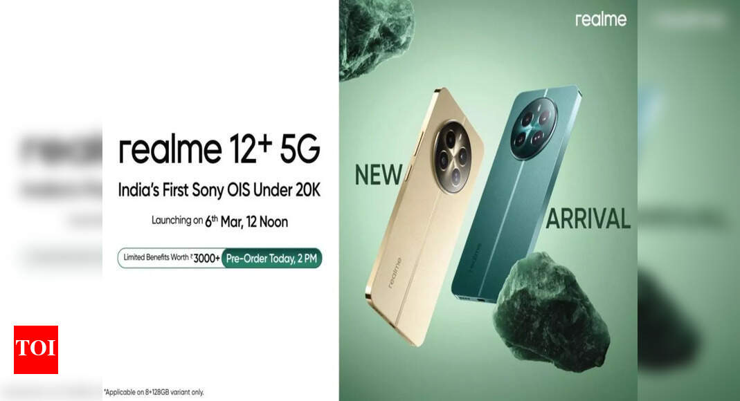 Realme 12 series up for pre-order in India: Offers and other details ...