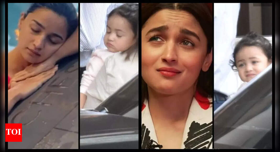 Alia Bhatt and Raha: A True Mother-Daughter Resemblance | - Times of India