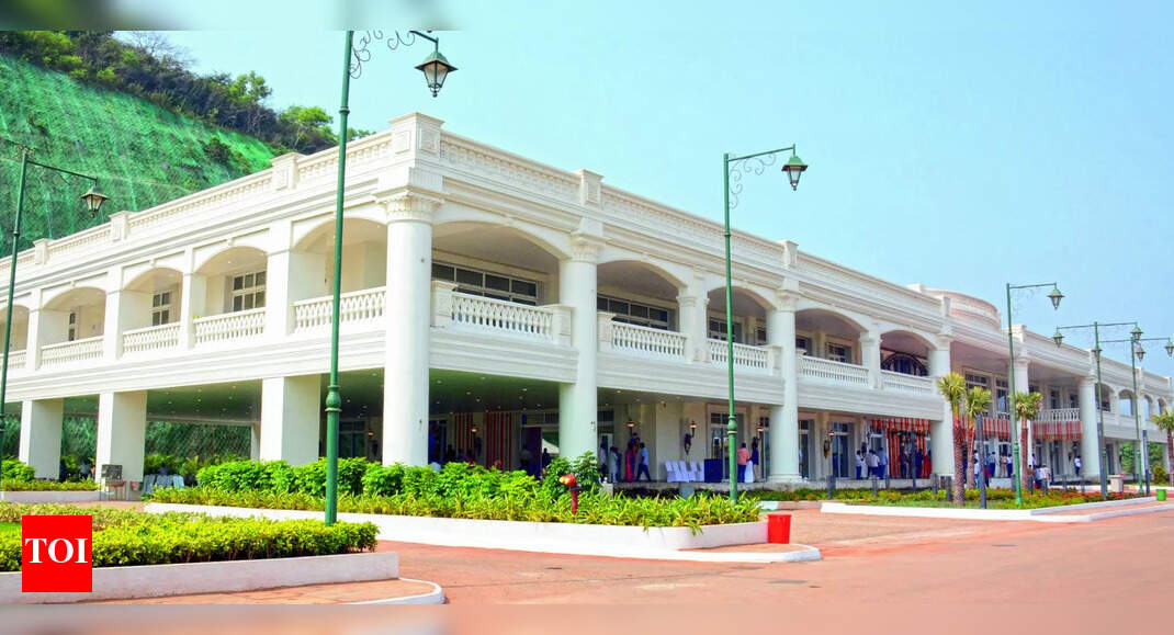 Rushikonda Buildings: Rushikonda buildings inaugurated, CM Jagan to ...