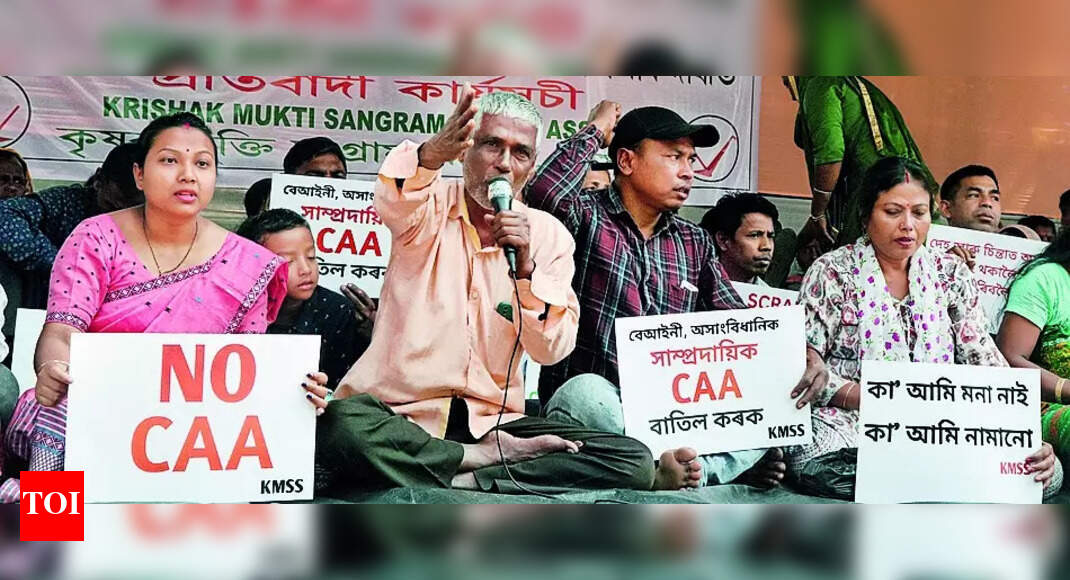 Protests: Protests erupt in Assam after 4-year hiatus | Guwahati News ...