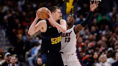 Denver Nuggets defeat Miami Heat in rematch of NBA finals | NBA News ...