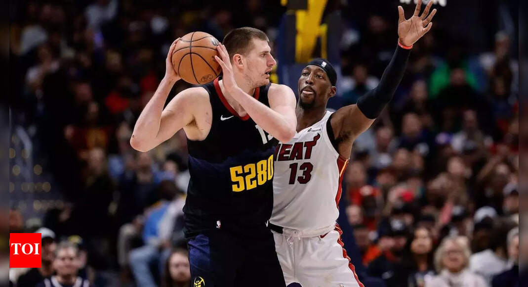 Denver Nuggets defeat Miami Heat in rematch of NBA finals | NBA News - Times of India