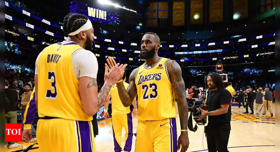 LeBron James and Anthony Davis lead Los Angeles Lakers to thrilling ...