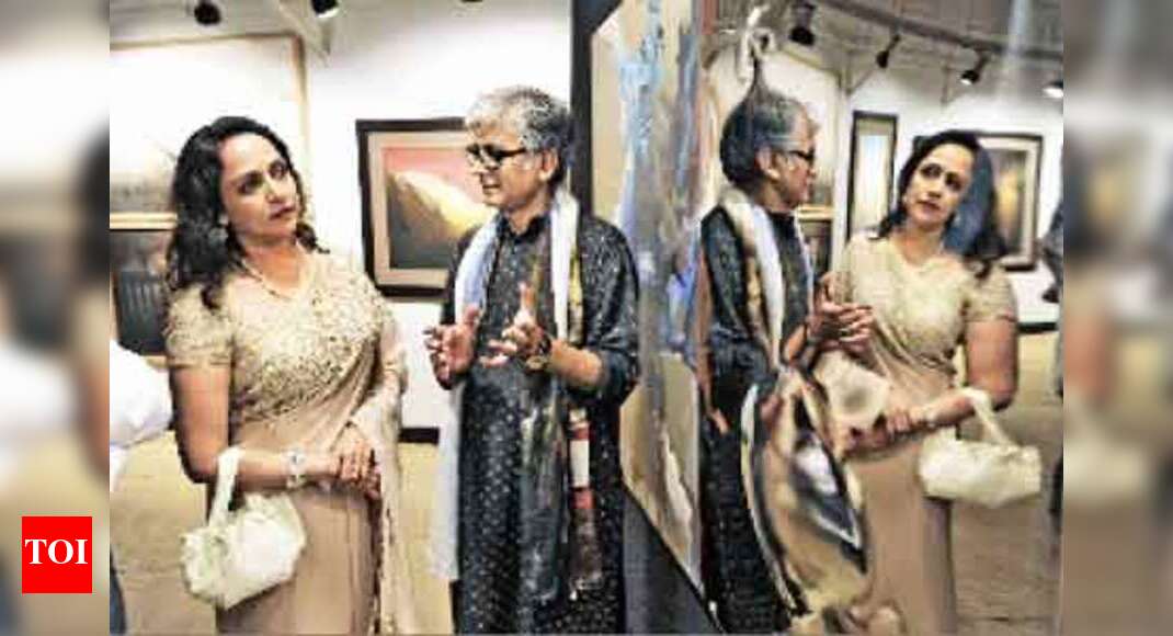 Sudip Roy's art reflects perfection - Times of India