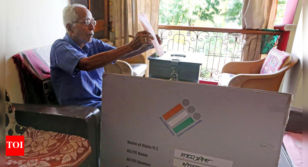 Minimum age to cast postal ballots hiked to 85 years | India News ...