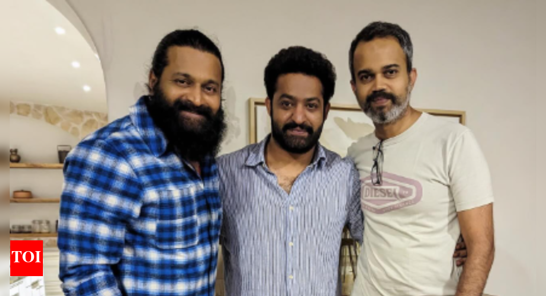 Jr. NTR shares heartfelt pictures of his meeting with Prashanth Neel and Rishabh Shetty ...