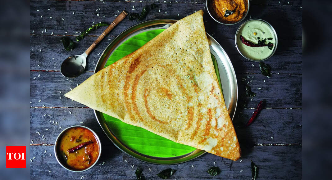 Dosa Dominates: Bengaluru named India's dosa capital | - Times of India