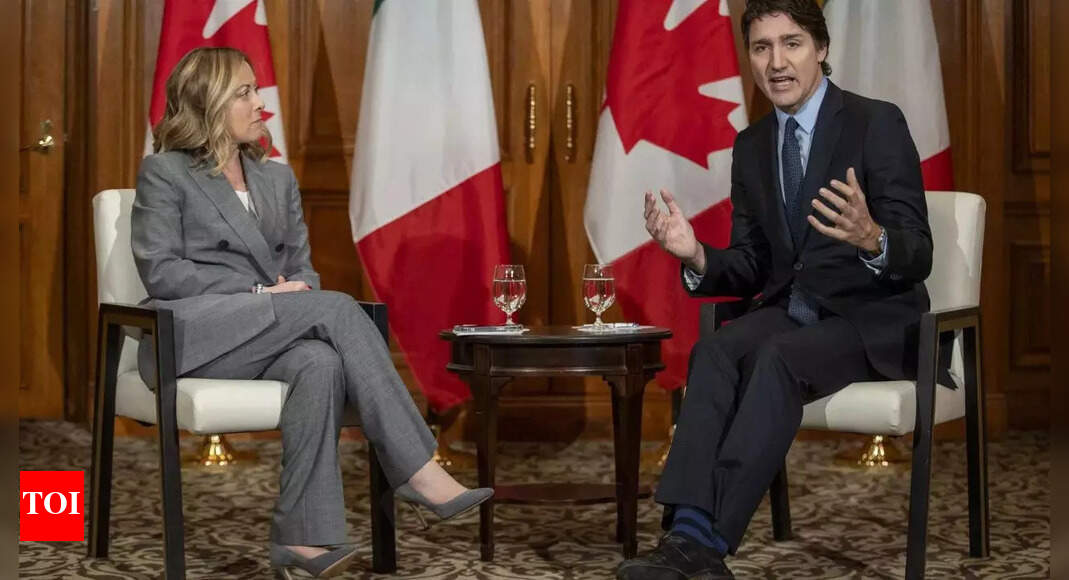 Trudeau and Meloni cancel Toronto event for security reasons | World ...