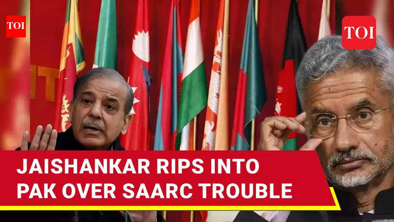 Jaishankar criticizes Pakistan's SAARC revival amid Shehbaz's return as ...