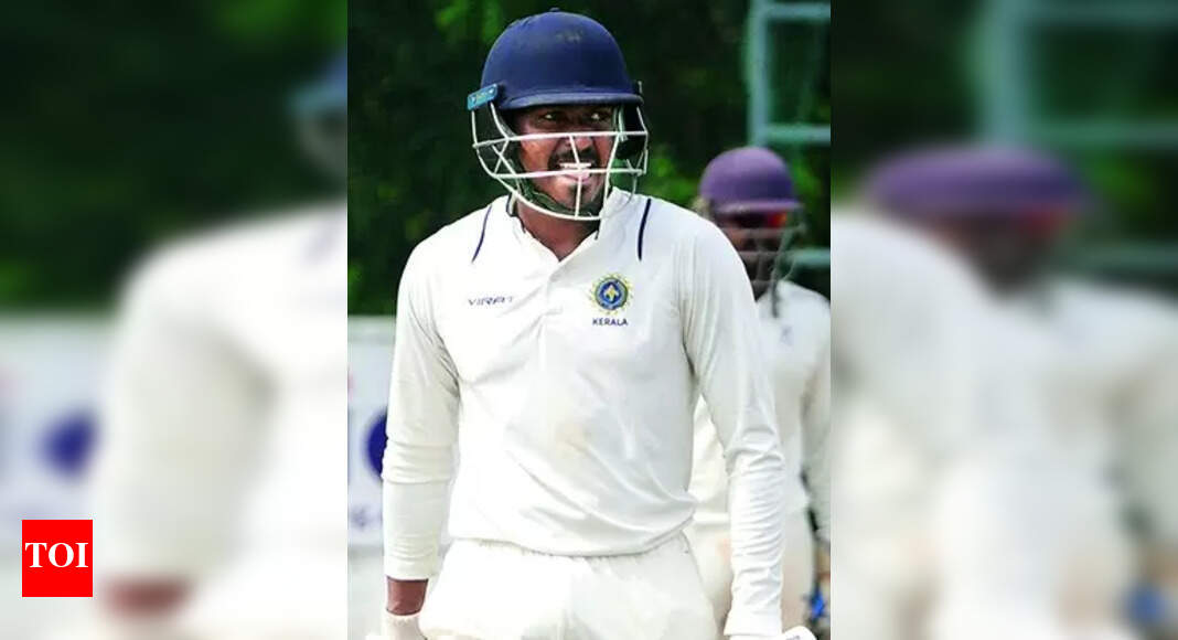 Abijith: Abijith Praveen smashes six sixes in an over | Kochi News ...