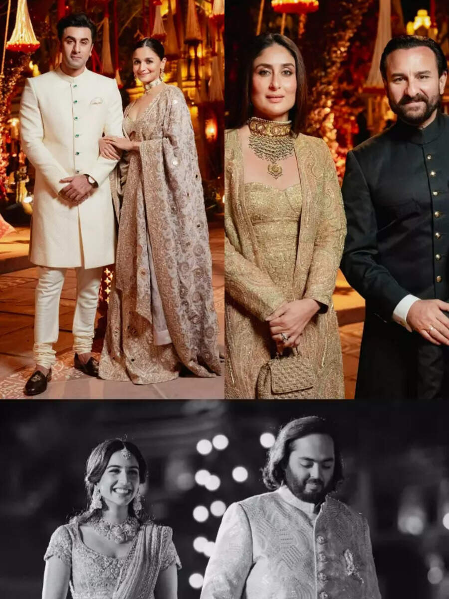 From Alia-Ranbir to Saif-Kareena: Who wore what to Day 3 of Anant ...