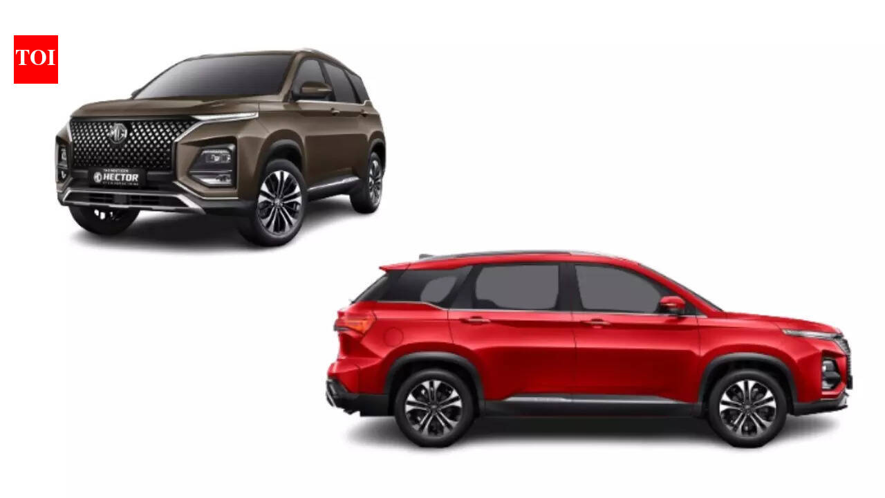 MG Hector Shine Pro, Select Pro variants launched at Rs 16 lakh: Here's ...