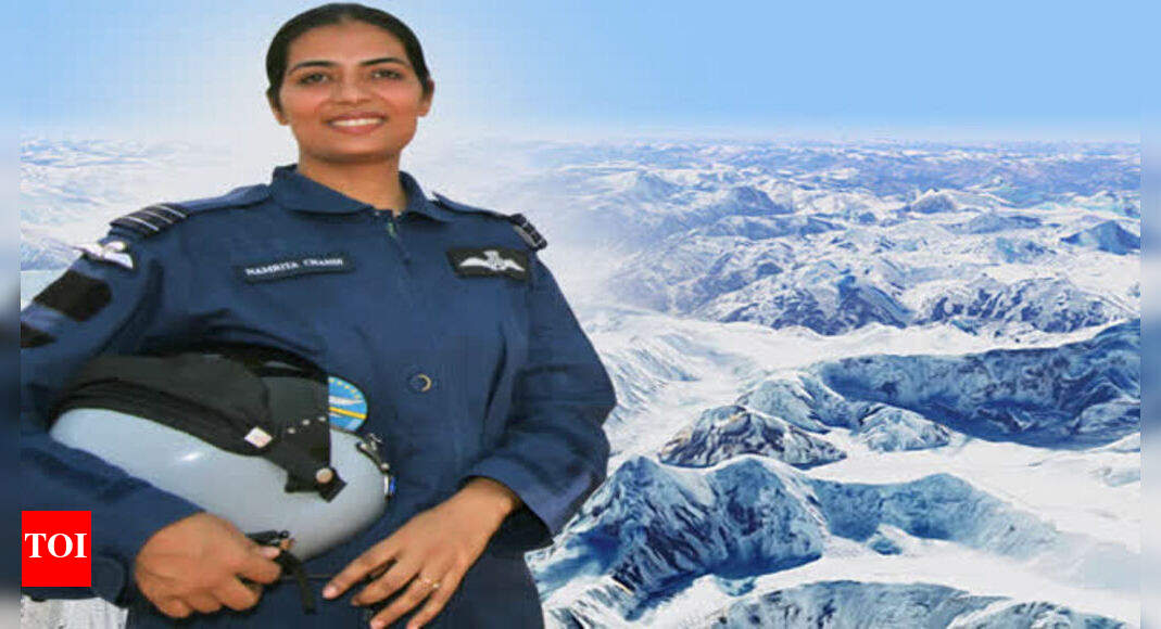How Namrita Chandi, first woman Indian Air Force pilot to fly over ...