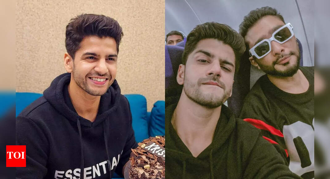 Krish Pathak surprised by mom and BFF Zaid Darbar on his birthday, says ...