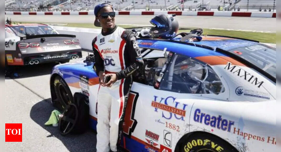 Rajah Caruth becomes third black driver to win in NASCAR national ...