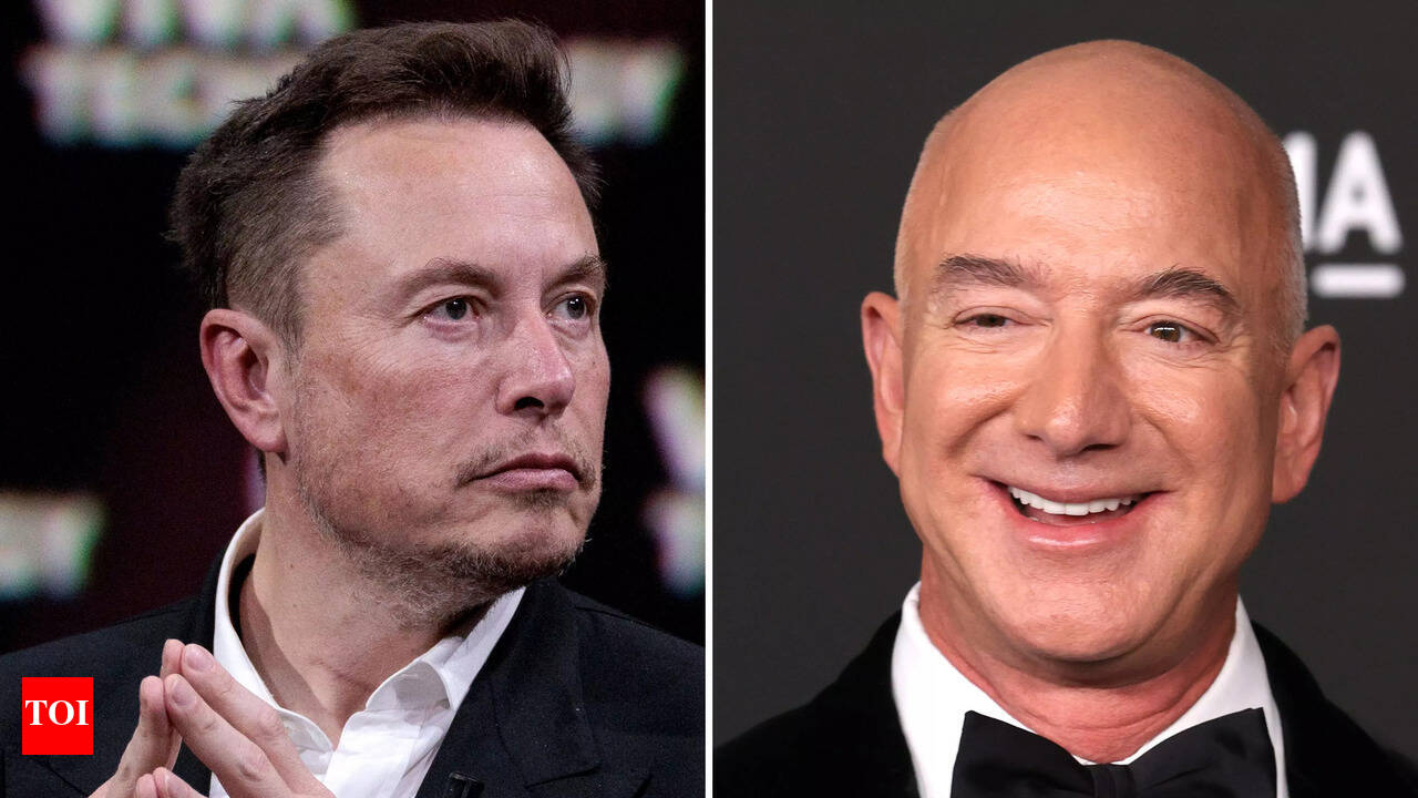 Jeff Bezos dethrones Elon Musk to become the richest person on🆙 Compartilhe mensagens de felicidades