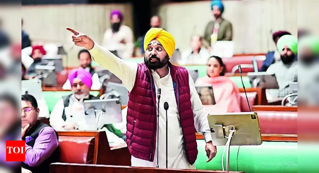 CM: Punjab CM Bhagwant Mann criticizes Congress MLAs for disrupting governor's speech ...