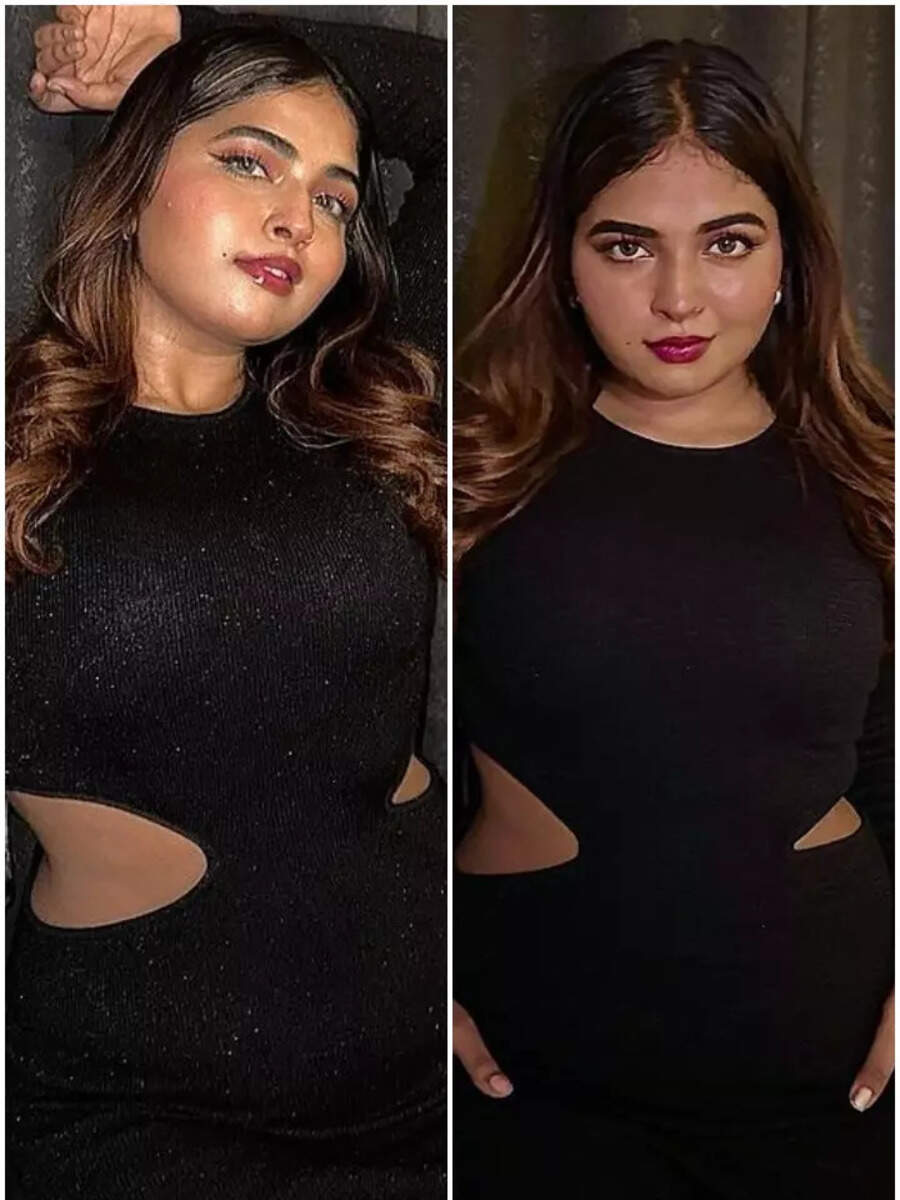 Saba Khan's jaw-dropping pics in bodycon dress | Times of India