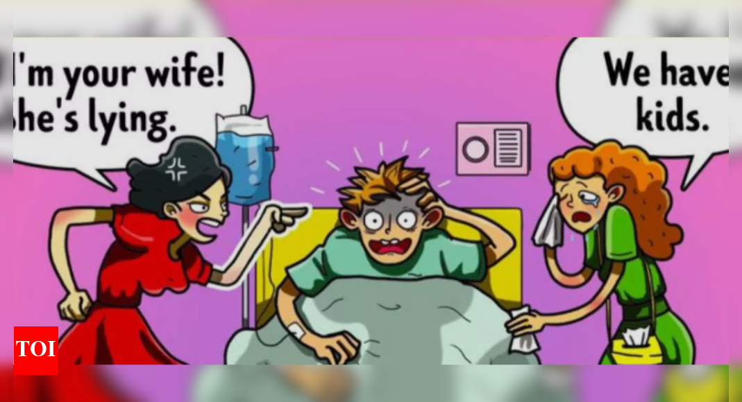 Brain Teaser: Spot the real wife of the man in a coma in 8 seconds ...
