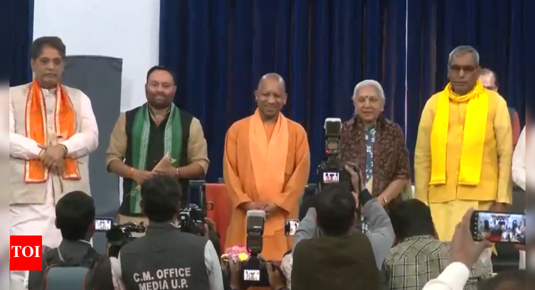 UP cabinet expansion: BJP's Sunil Kumar Sharma, Dara Singh Chauhan; RLD's Anil Kumar; SBSP chief ...