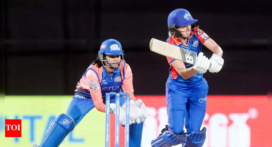 Meg Lanning, Jemimah Rodrigues slam fifties as Delhi Capitals post 192/4 against Mumbai Indians ...
