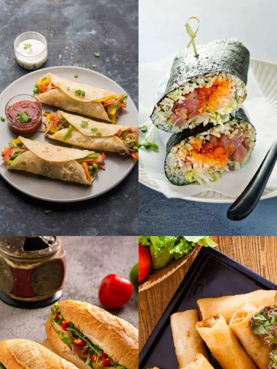 10 popular wraps from around the world | Times of India