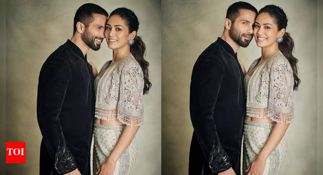 Shahid Kapoor and Mira Rajput shell out major couple goals as they stun ...