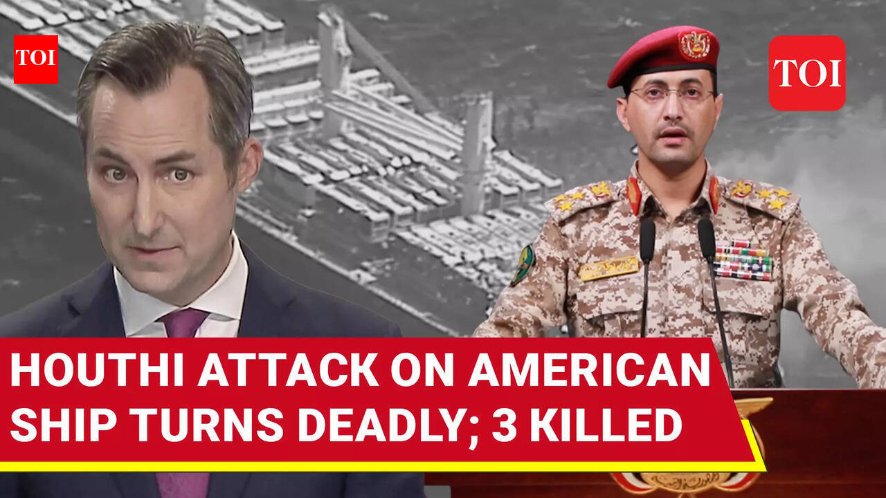 Watch: Houthi Attack on the Red Sea Turns Deadly for the First Time, 2 ...